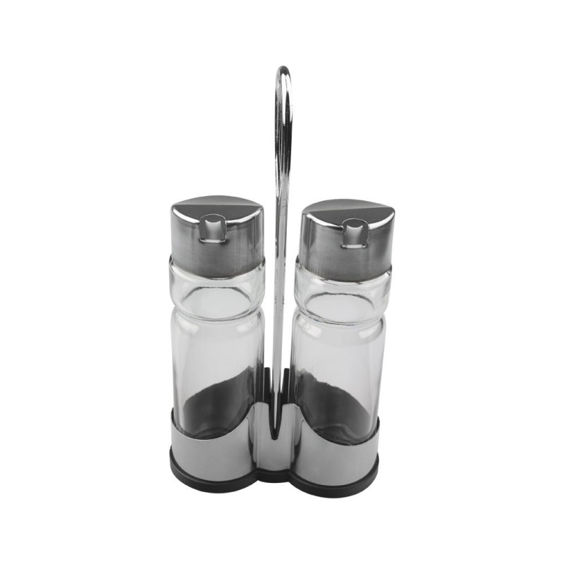 Alcuza 2 Frascos 408 Acero Inoxidable Dussel