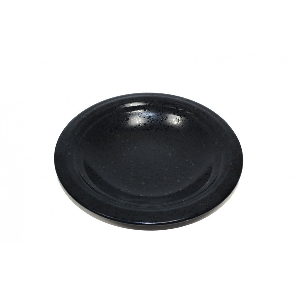Plato Hondo 26cm Cinder Black Ariane