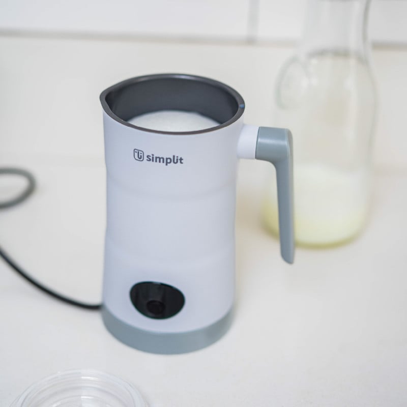 Espumador de Leche 4 en 1 Blanco Simplit | El Volcán