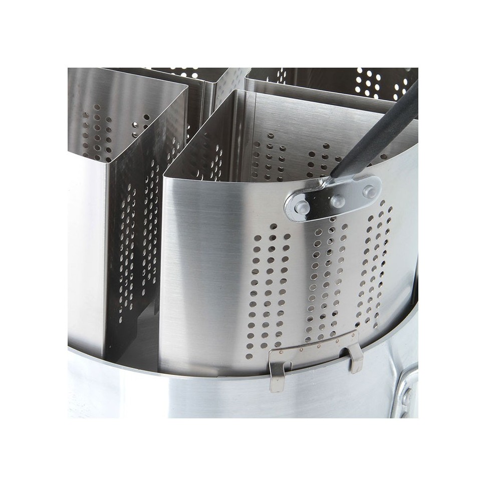 Cacerola de Pastas 4 Divisiones Winco | El Volcán