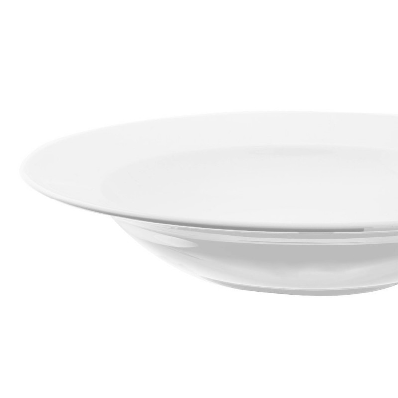 Plato Hondo 26cm Super White Brasserie Ariane | El Volcan