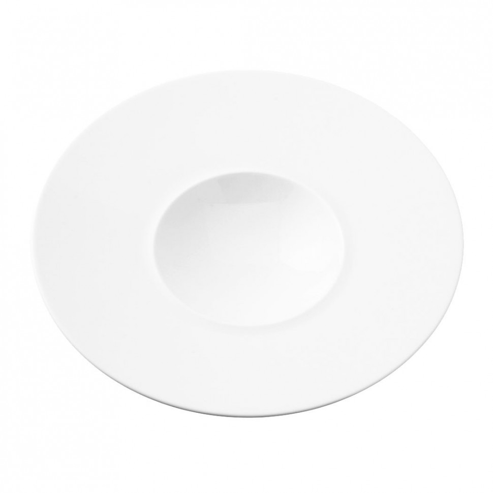 Plato Hondo 28cm Super White Style Gourmet Ariane | El Volcan